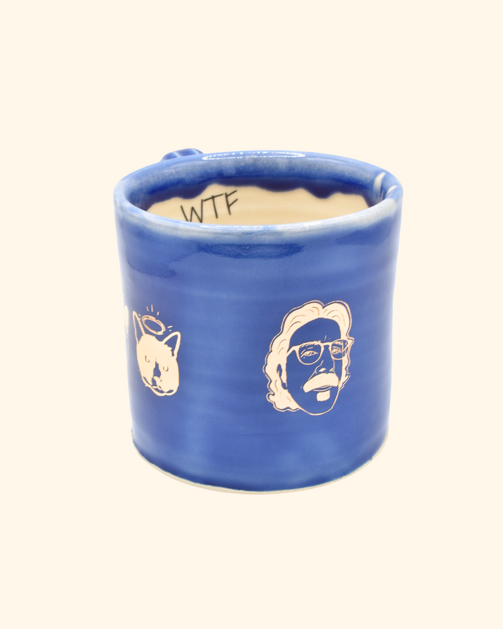 FINAL WTF mug in cobalt – WTF MUGS